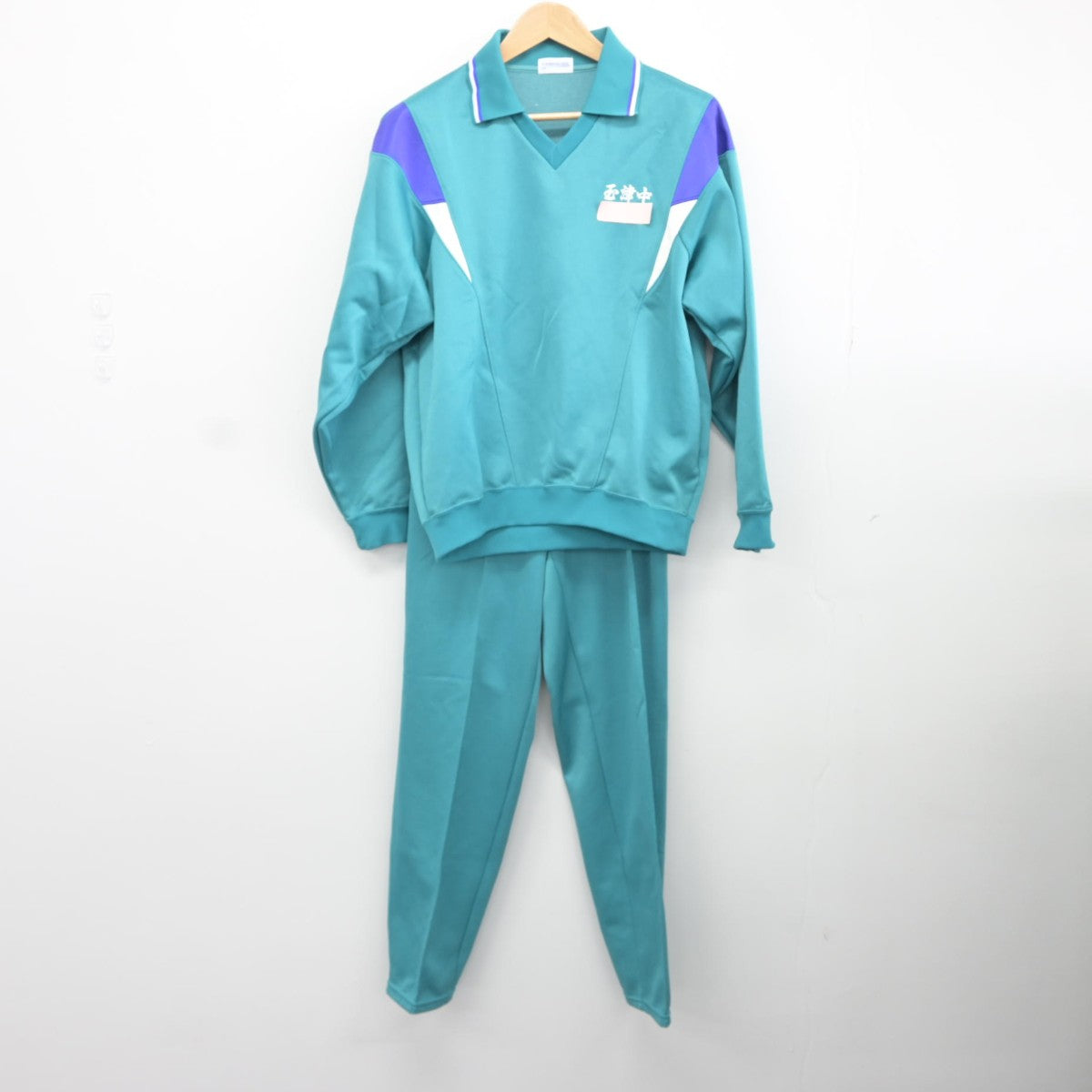 【中古】兵庫県 神戸市立玉津中学校 女子制服 4点（ジャージ 上・体操服 上・ジャージ 下・体操服 下）sf036259 中古制服通販パレイド