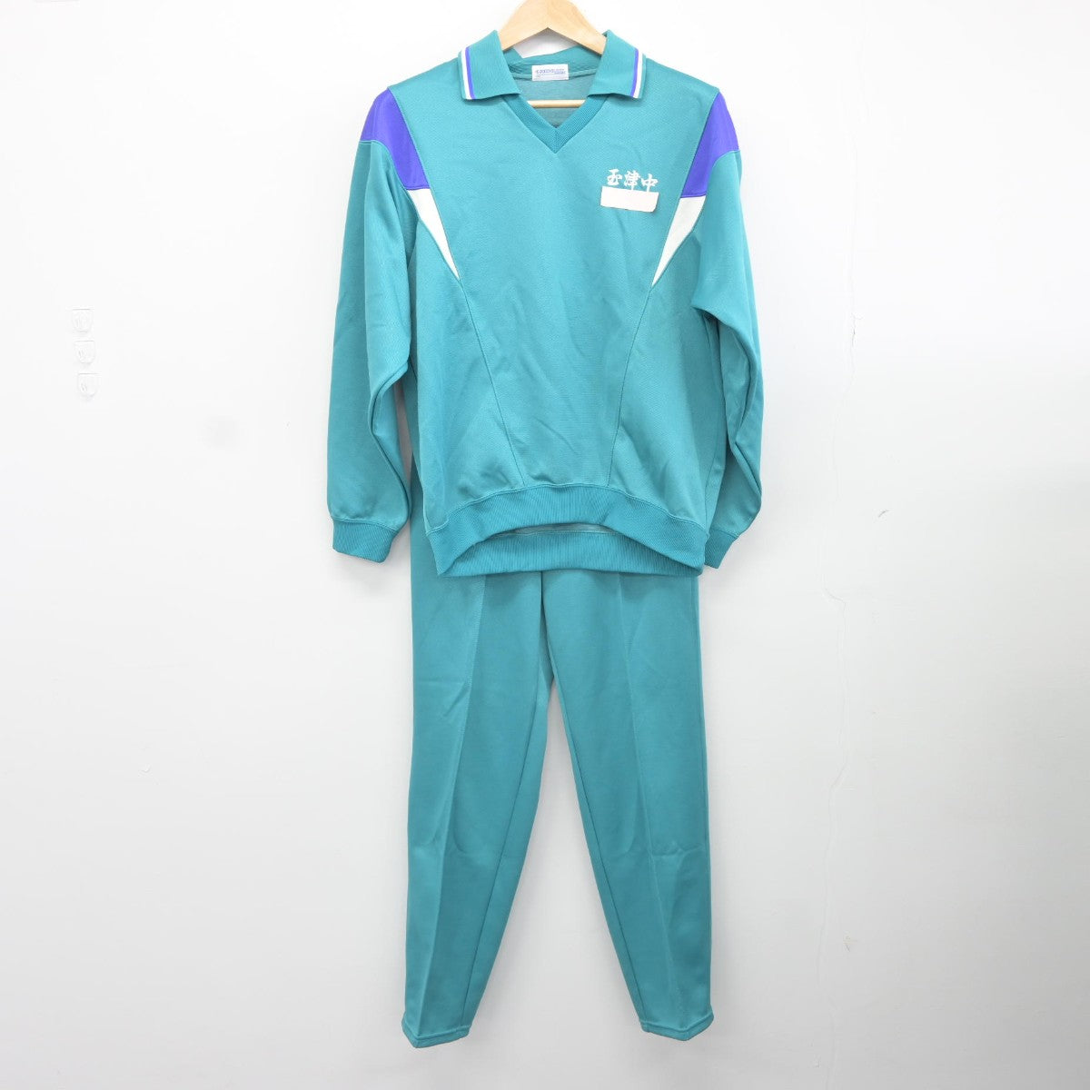 【中古】兵庫県 神戸市立玉津中学校 女子制服 4点（ジャージ 上・体操服 上・ジャージ 下・体操服 下）sf036260 中古制服通販パレイド