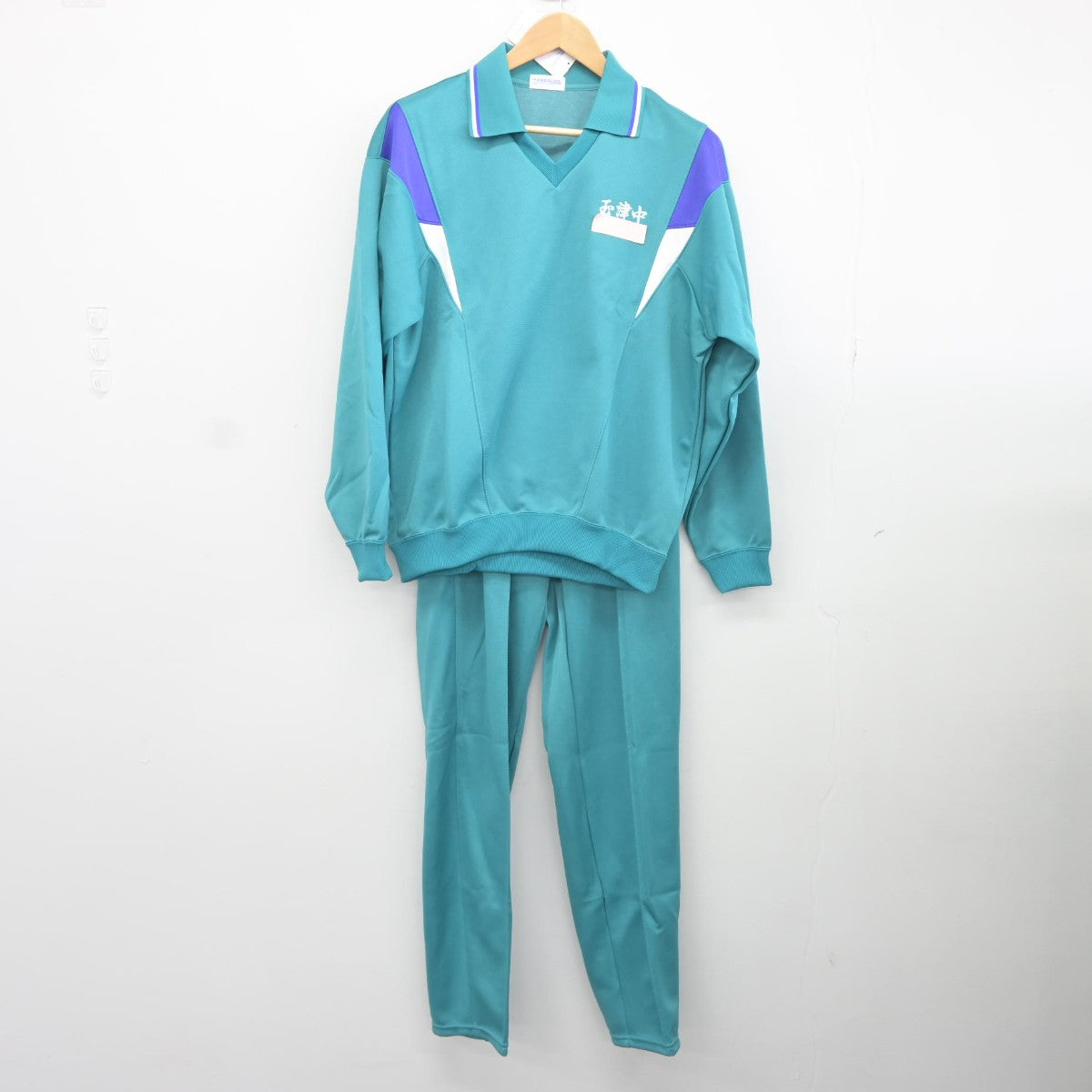 【中古】兵庫県 神戸市立玉津中学校 女子制服 2点（ジャージ 上・ジャージ 下）sf036262 中古制服通販パレイド