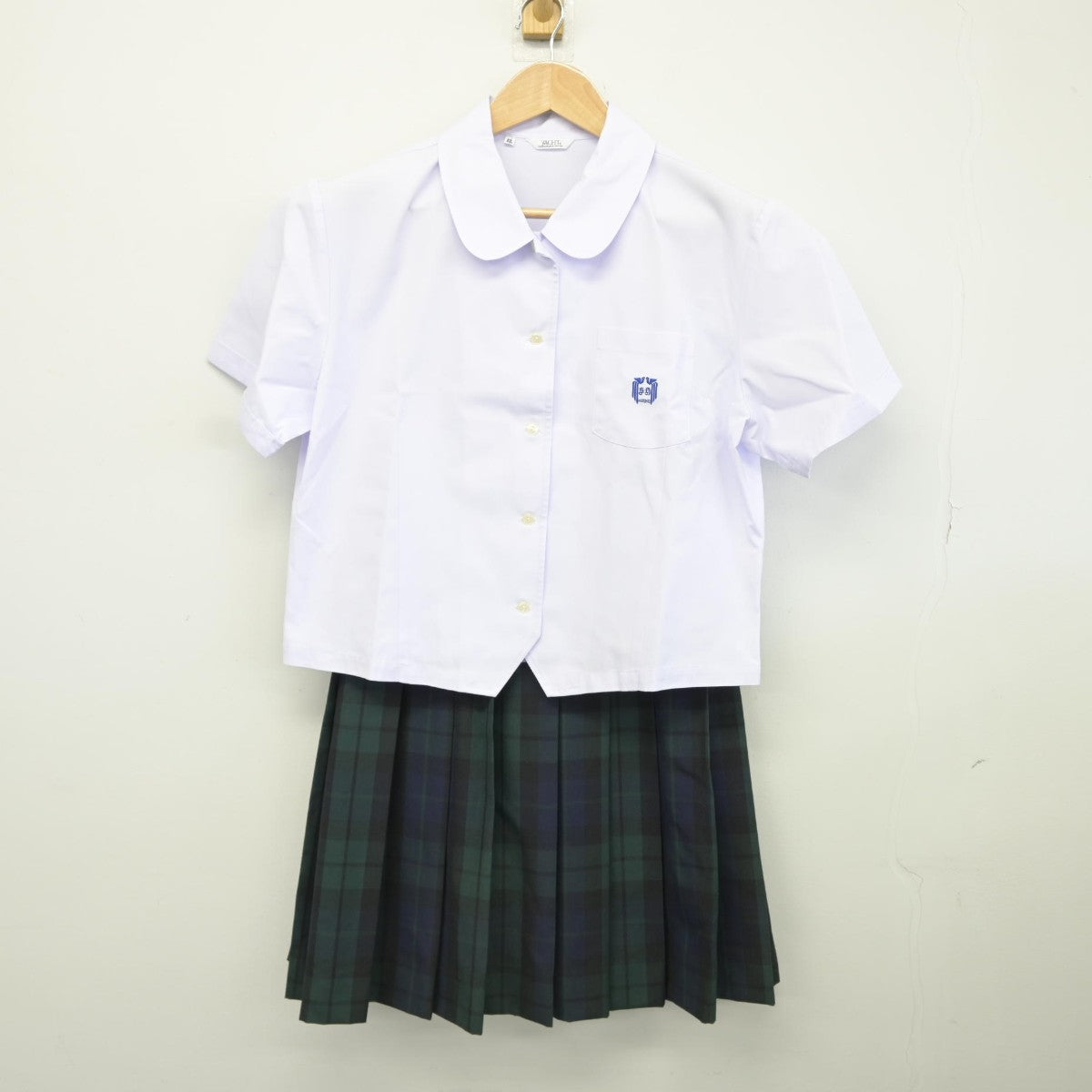 【中古】宮崎県 鵬翔高等学校 女子制服 2点（シャツ・スカート）sf036290 中古制服通販パレイド