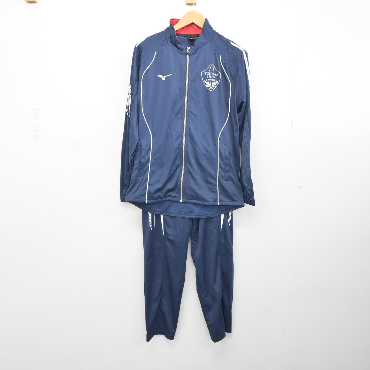 【中古】静岡県 常葉大学陸上部ユニフォーム 男子制服 2点（部活ユニフォーム 上・部活ユニフォーム 下）sf036333 中古制服通販パレイド