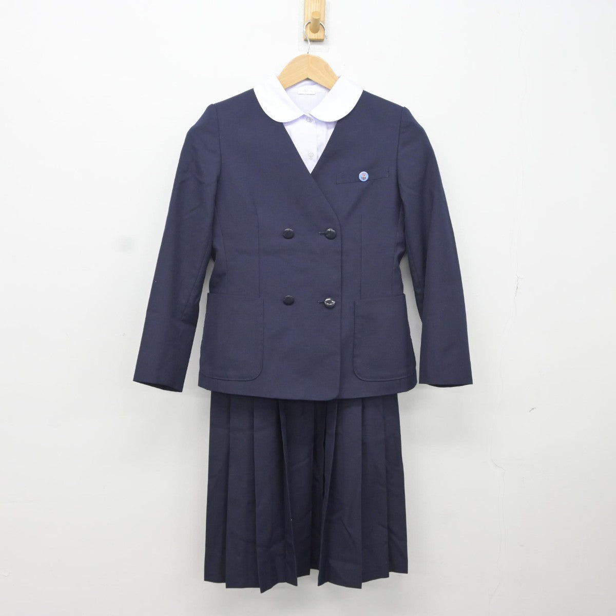 【中古】神奈川県 今井中学校 女子制服 4点(ブレザー・シャツ・ジャンパースカート)sf036431 中古制服通販パレイド