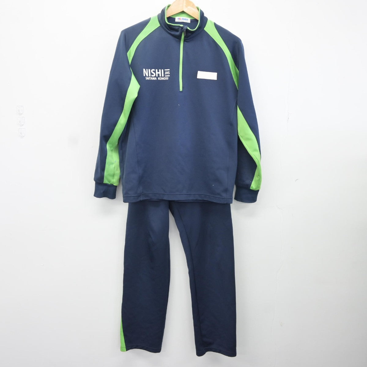 【中古】埼玉県 鴻巣西中学校 女子制服 2点（ジャージ 上・ジャージ 下）sf036659 中古制服通販パレイド