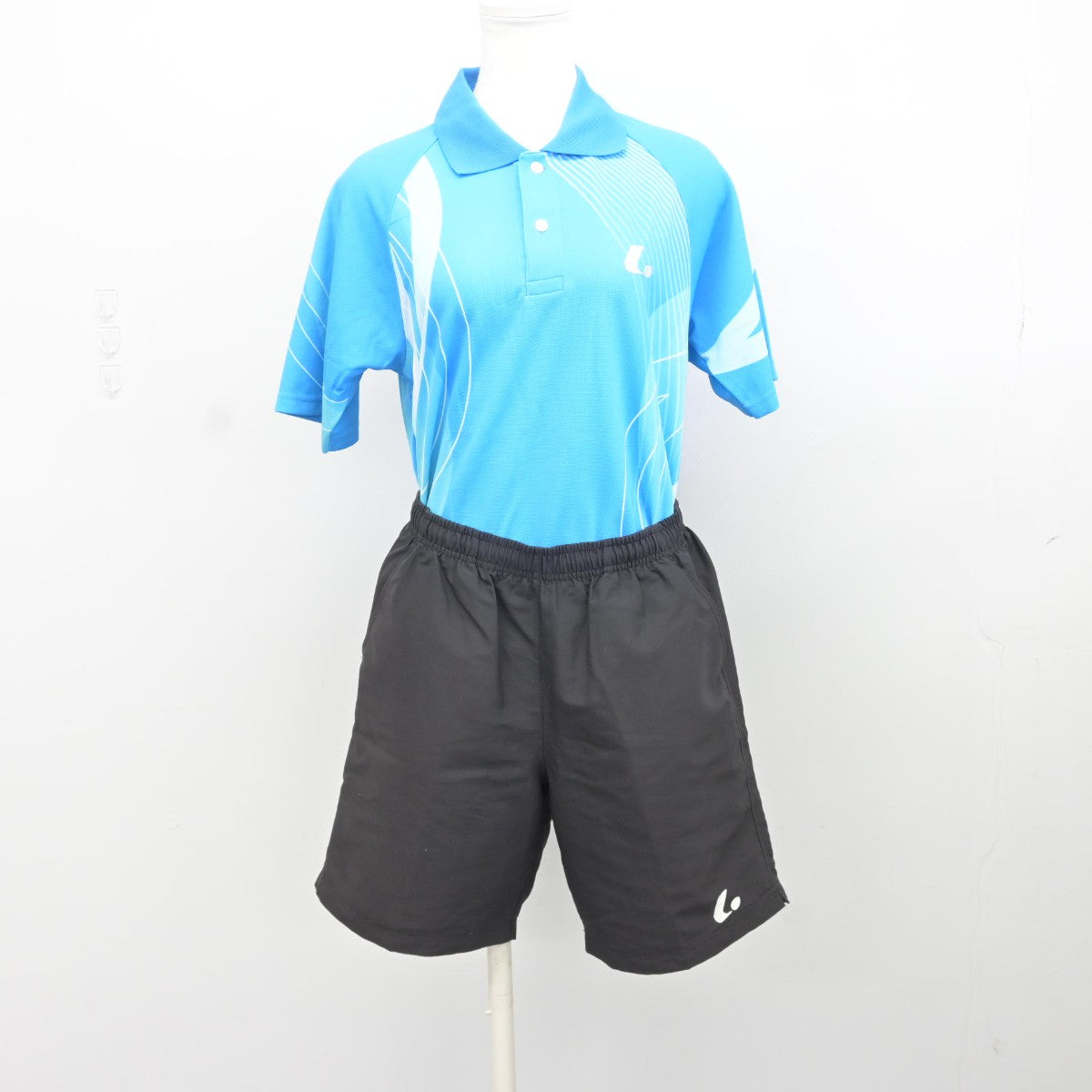【中古】山形県 山形市立十中学校ソフトテニス部ユニフォーム 女子制服 2点（部活ユニフォーム 上・部活ユニフォーム 下）sf036723
