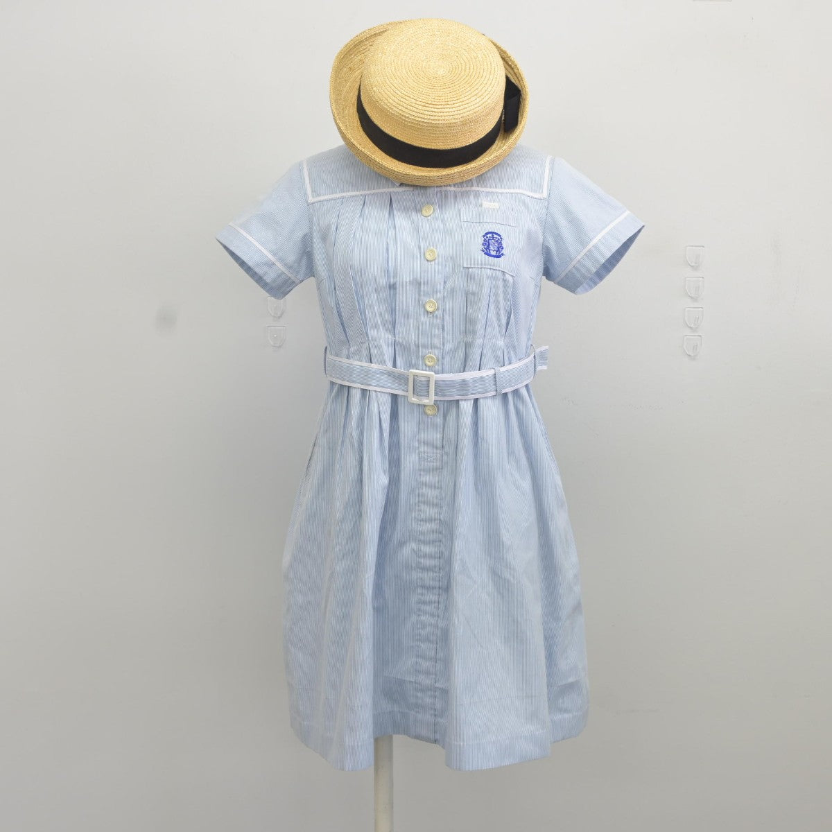【中古】福岡県 福岡雙葉小学校 女子制服 2点（ジャンパースカート）sf036789 中古制服通販パレイド