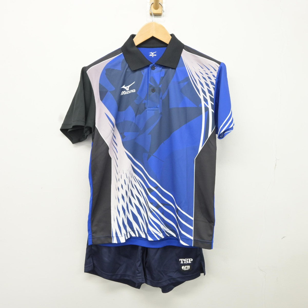 【中古】千葉県 真砂中学校卓球部ユニフォーム 男子制服 2点（部活ユニフォーム 上・部活ユニフォーム 下）sf036943 中古制服通販パレイド