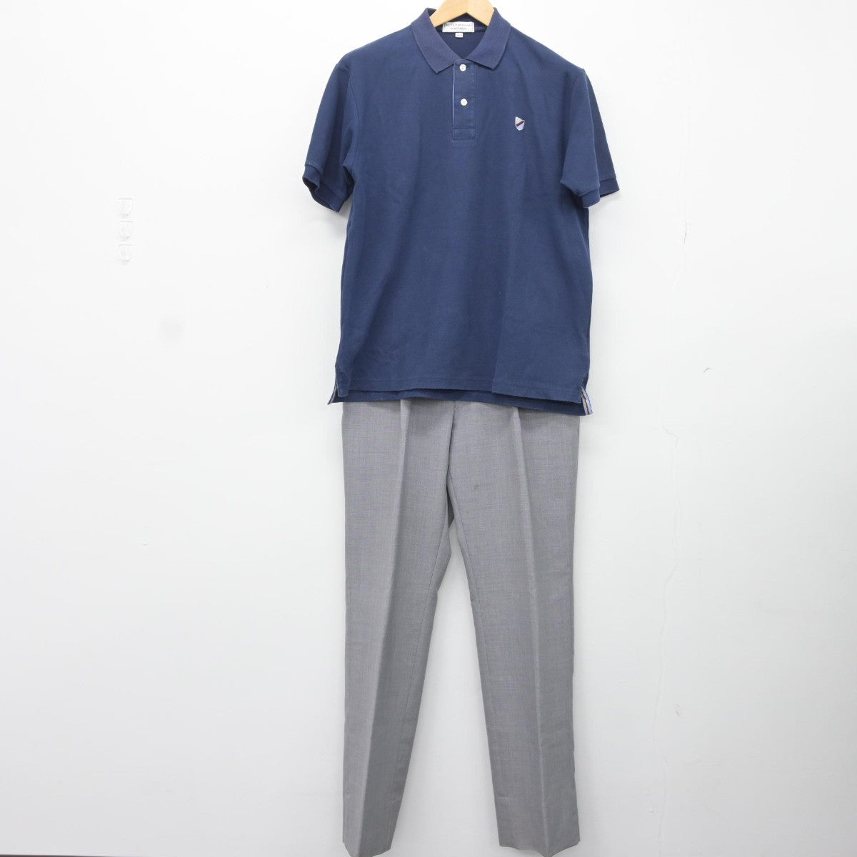 【中古】東京都 國學院高等学校 男子制服 3点（シャツ・ズボン）sf037079 中古制服通販パレイド
