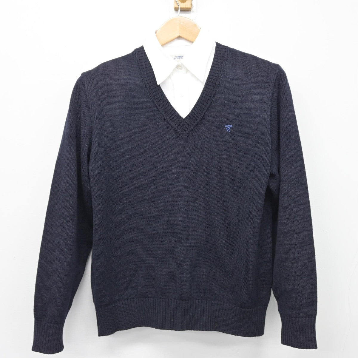 【中古】北海道 東海大学付属札幌高等学校 女子制服 2点(シャツ・ニット)sf037112 中古制服通販パレイド