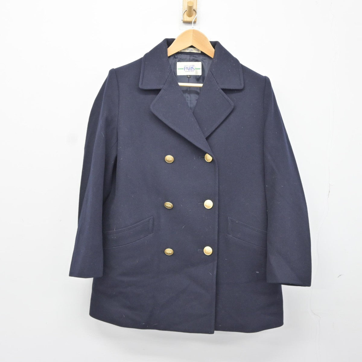 【中古】東京都 十文字中学高等学校 女子制服 1点(コート)sf037132 中古制服通販パレイド