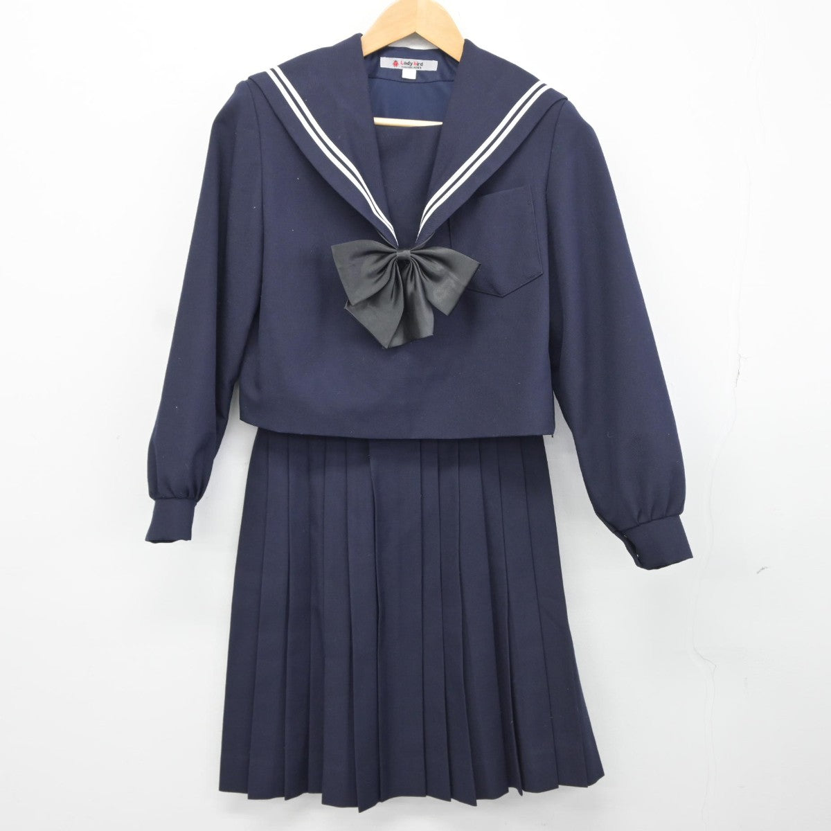 【中古】愛知県 中村高等学校 女子制服 3点（セーラー服・スカート）sf037275 中古制服通販パレイド