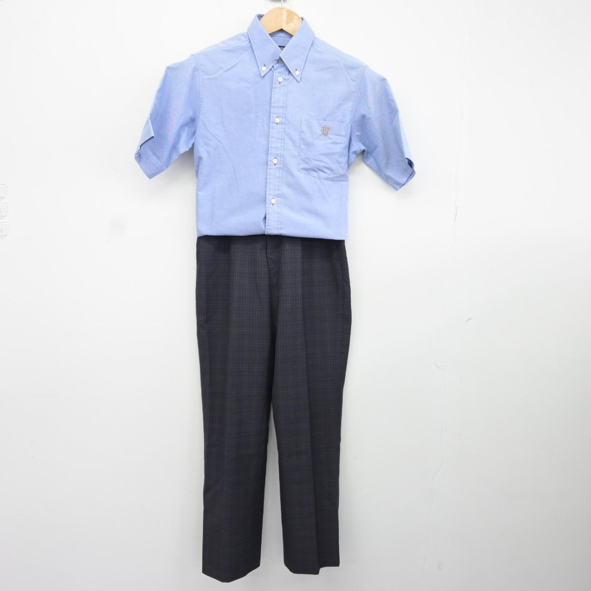 【中古】福岡県 福岡大学附属若葉高等学校 男子制服 3点(シャツ・ズボン)sf037700 中古制服通販パレイド