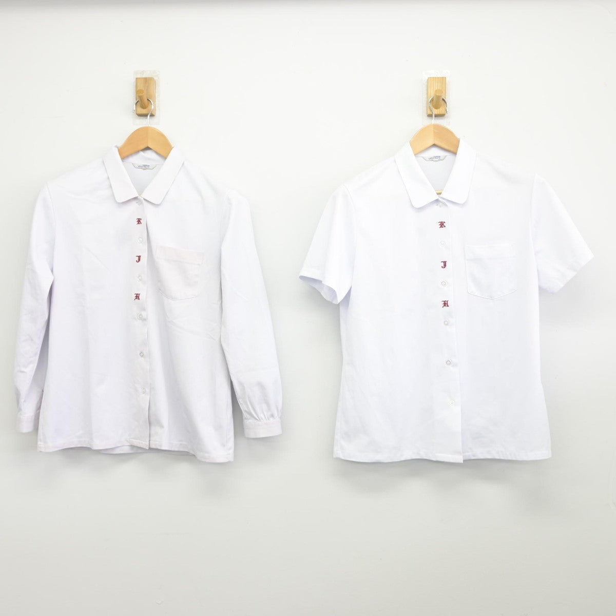 【中古】岡山県 旭東中学校 女子制服 2点（シャツ）sf037719 中古制服通販パレイド