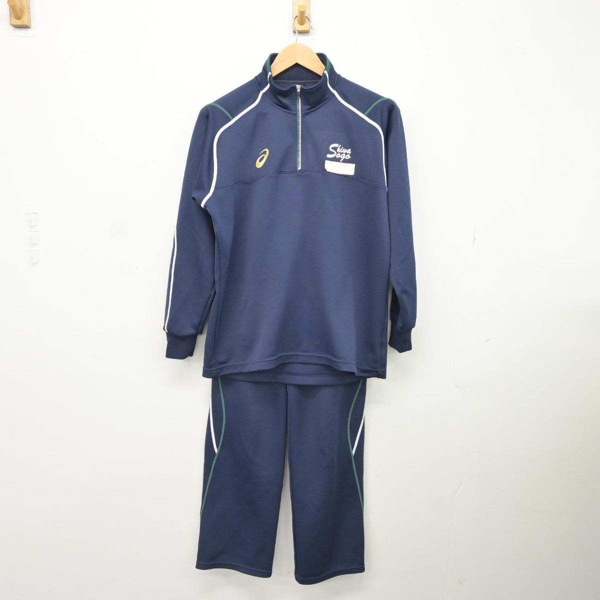 【中古】岩手県 紫波総合高等学校 女子制服 2点（ジャージ 上・ジャージ 下）sf037750 中古制服通販パレイド