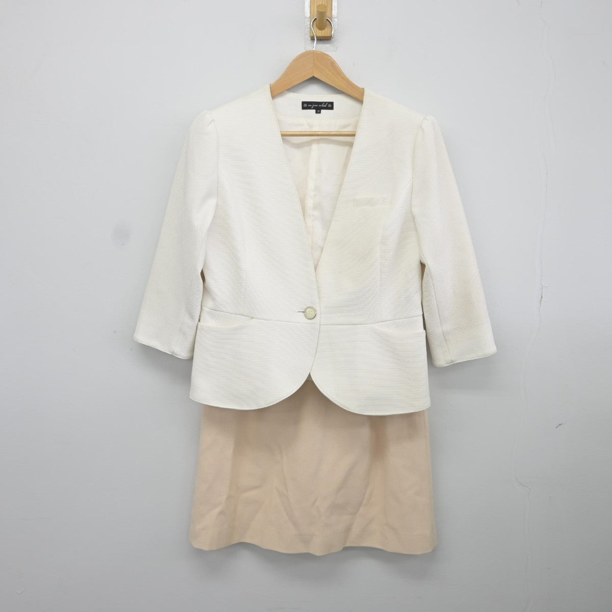 【中古】 事務服 女子制服 2点（ジャケット・スカート）sf037838 中古制服通販パレイド