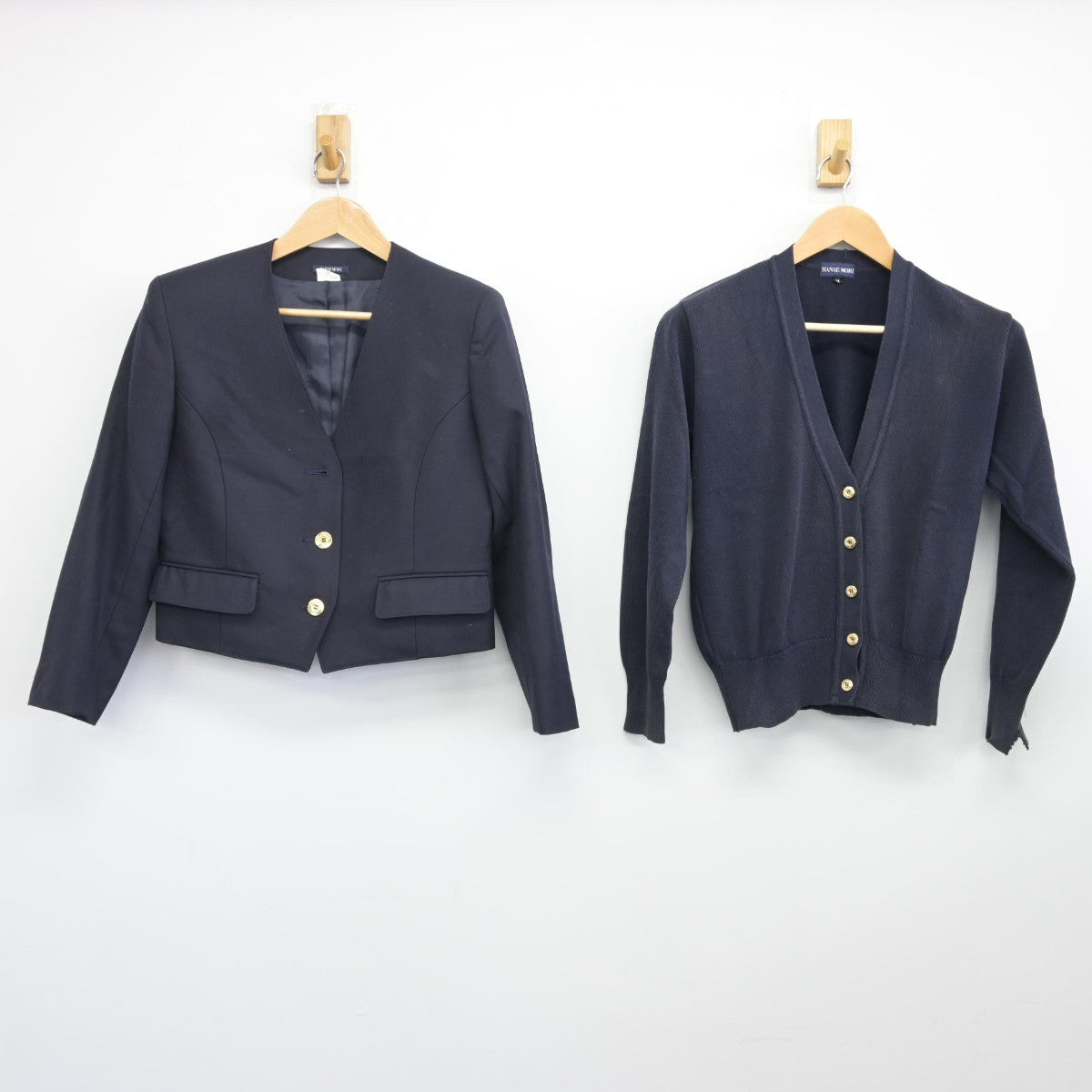 【中古】茨城県 聖徳大学附属高等学校 女子制服 2点（ブレザー・ニット）sf038152 中古制服通販パレイド