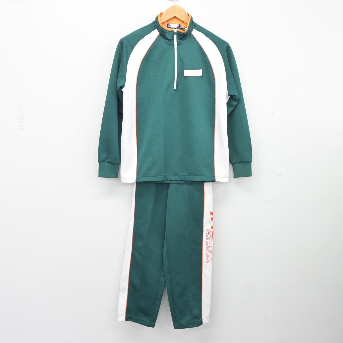 【中古】埼玉県 川口市立西中学校 女子制服 2点（ジャージ 上・ジャージ 下）sf038253 中古制服通販パレイド