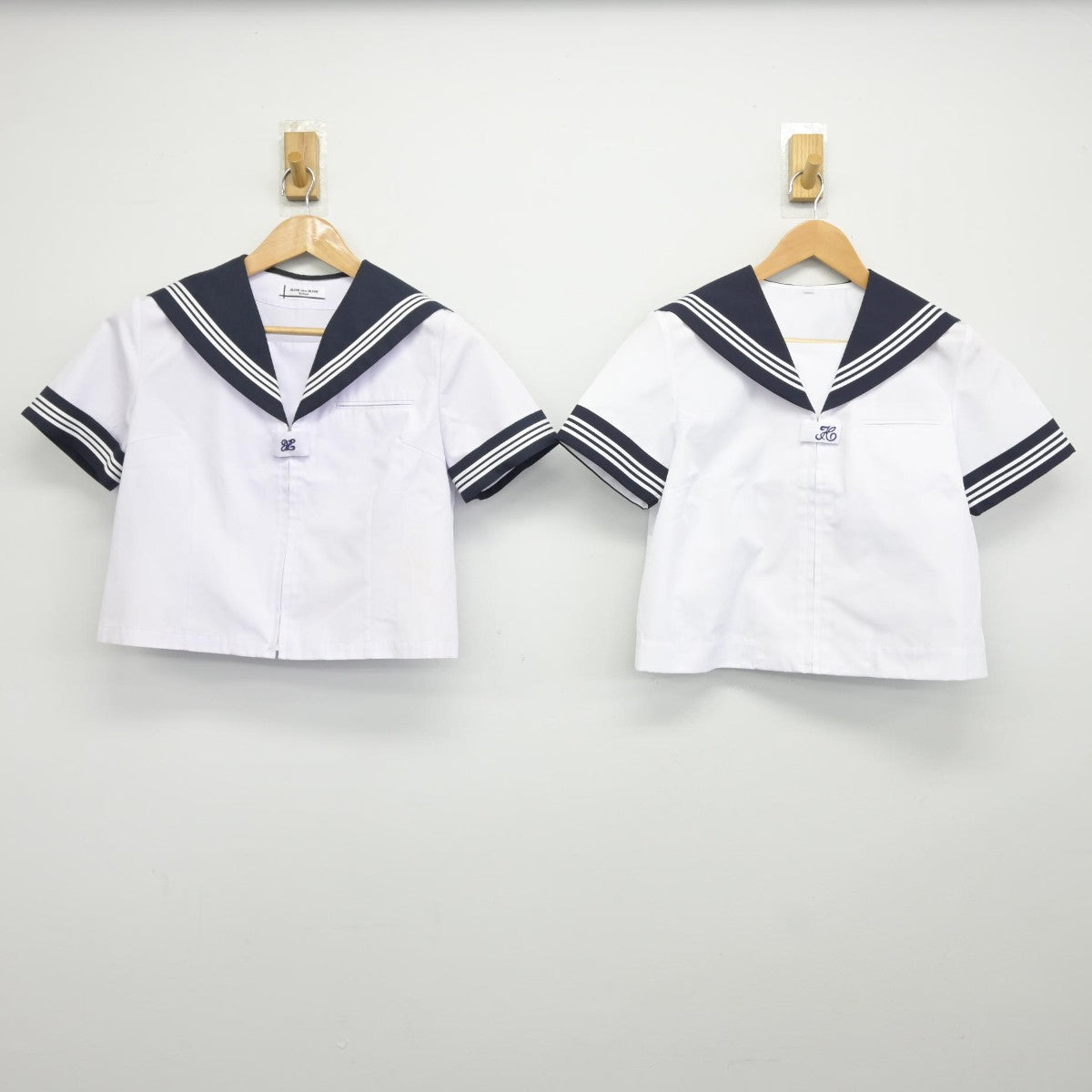 【中古】神奈川県 座間市立西中学校 女子制服 2点（セーラー服・セーラー服）sf038654 中古制服通販パレイド