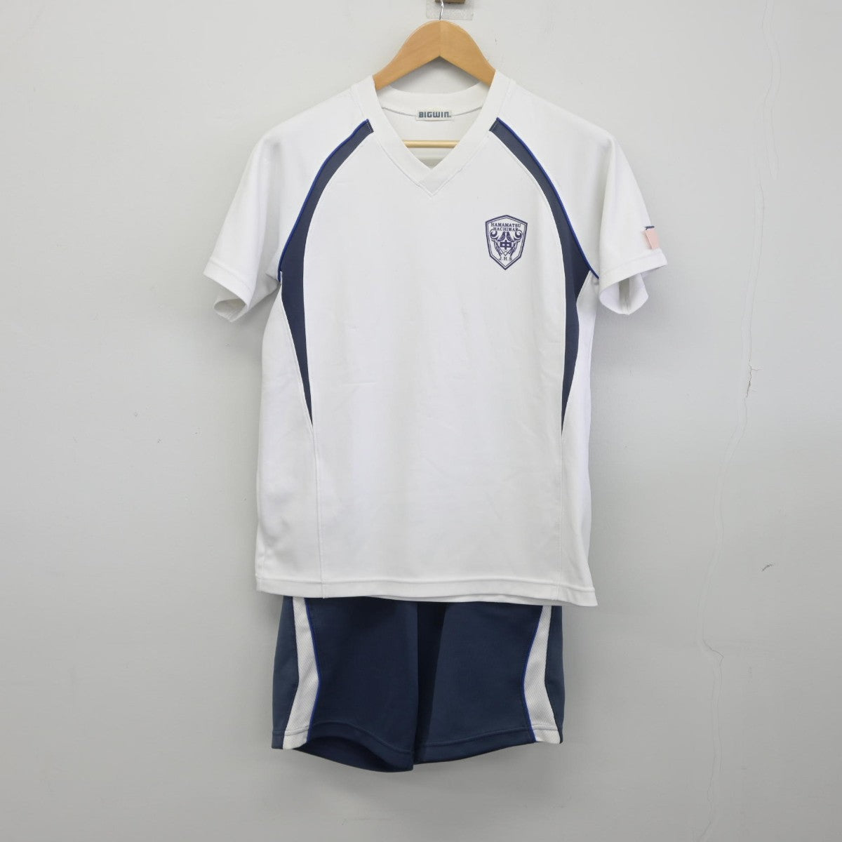 【中古】静岡県 浜松市立八幡中学校 女子制服 2点(体操服 上・体操服 下)sf039109 中古制服通販パレイド