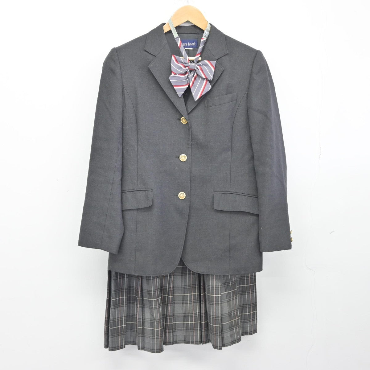 【中古】東京都 高島高等学校 女子制服 5点（ブレザー・スカート）sf039126 中古制服通販パレイド