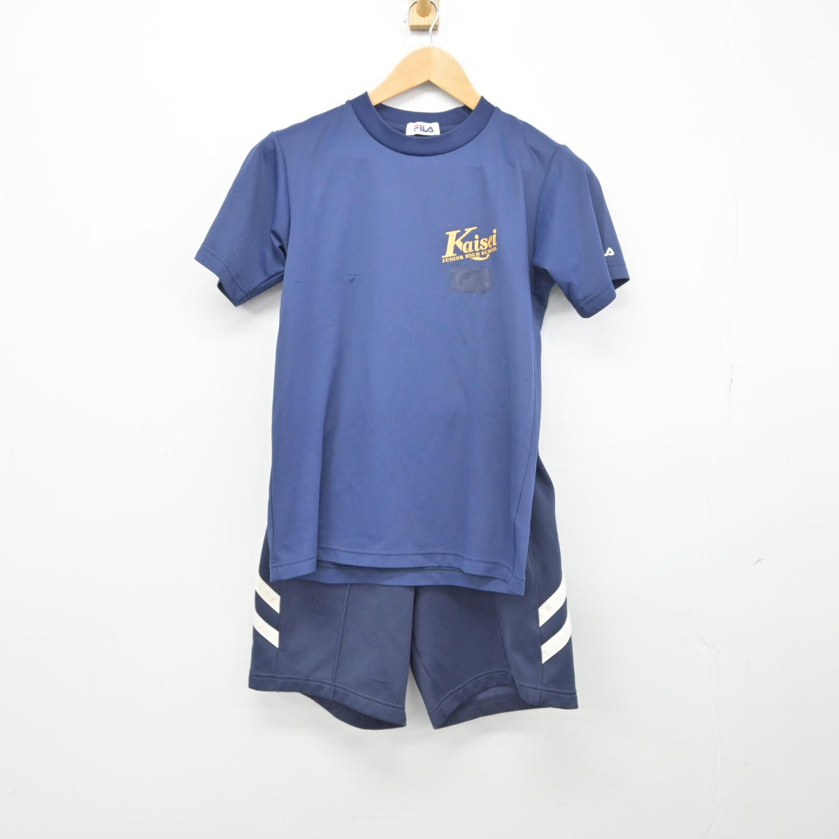 【中古】茨城県 水海道西中学校 女子制服 2点（体操服 上・体操服 下）sf039298 中古制服通販パレイド