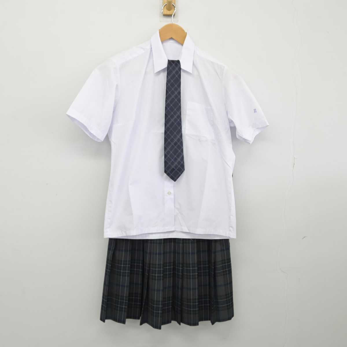 【中古】神奈川県 綾瀬高等学校 女子制服 3点（シャツ・スカート）sf039427 中古制服通販パレイド