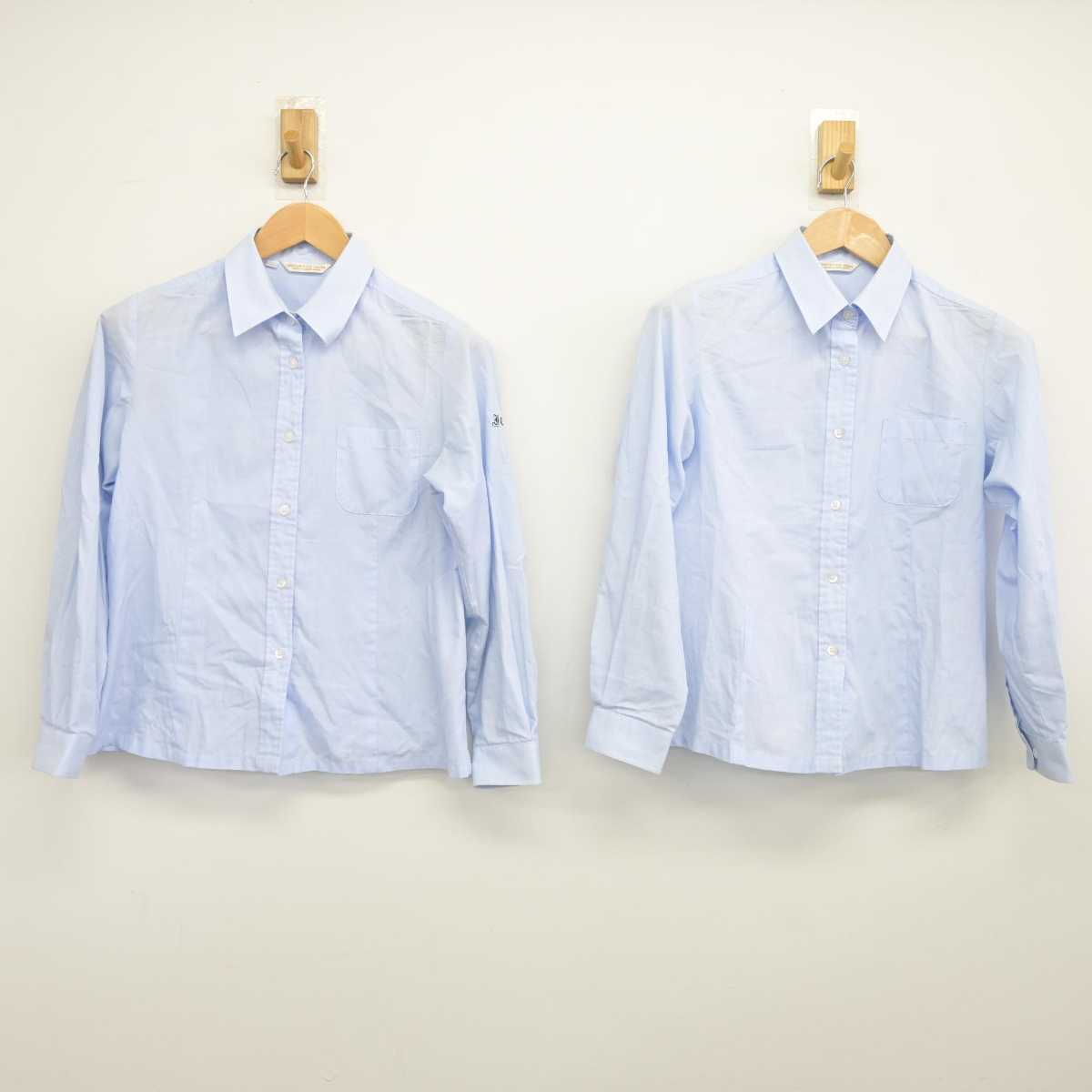 【中古】兵庫県 伊丹高等学校 女子制服 2点（シャツ）sf039469 中古制服通販パレイド