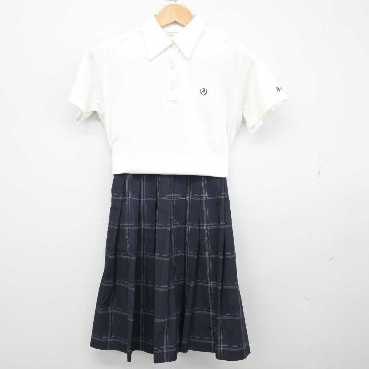 【中古】兵庫県 伊丹高等学校 女子制服 3点（シャツ・シャツ・スカート）sf039474 中古制服通販パレイド