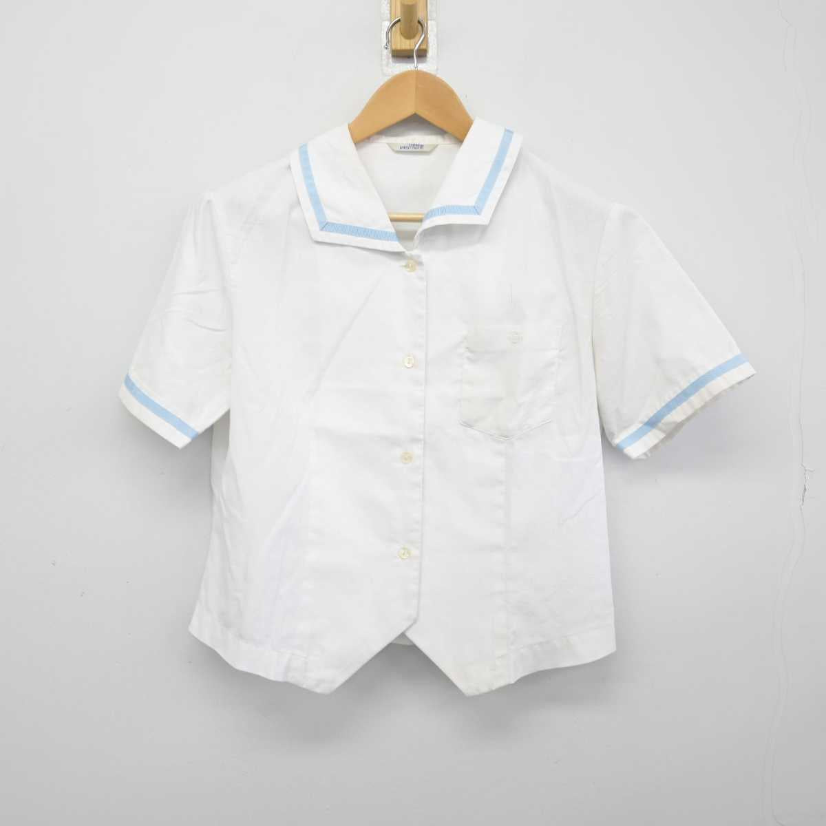 【中古】兵庫県 姫路商業高等学校 女子制服 2点(シャツ)sf039546 中古制服通販パレイド