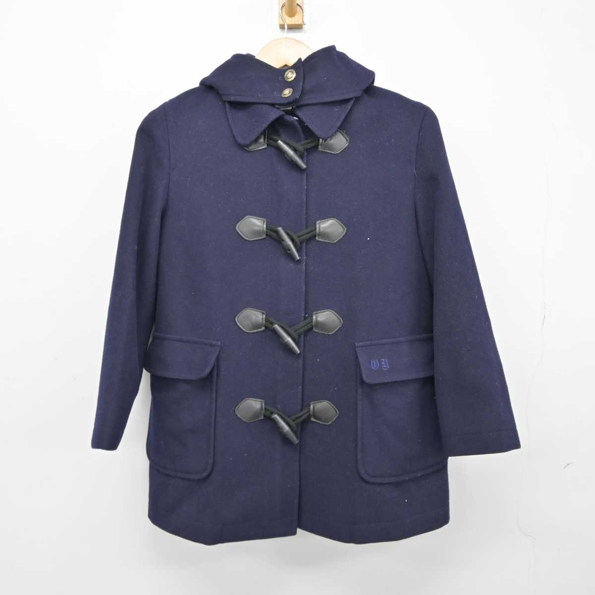 【中古】東京都 大妻中野中学校高等学校 女子制服 1点（コート）sf039569 中古制服通販パレイド
