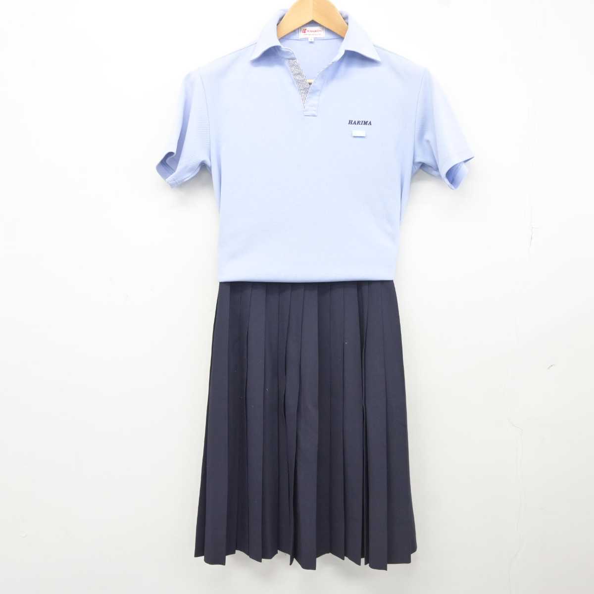 【中古】兵庫県 播磨中学校 女子制服 2点 (シャツ・スカート) sf040966 | 中古制服通販パレイド