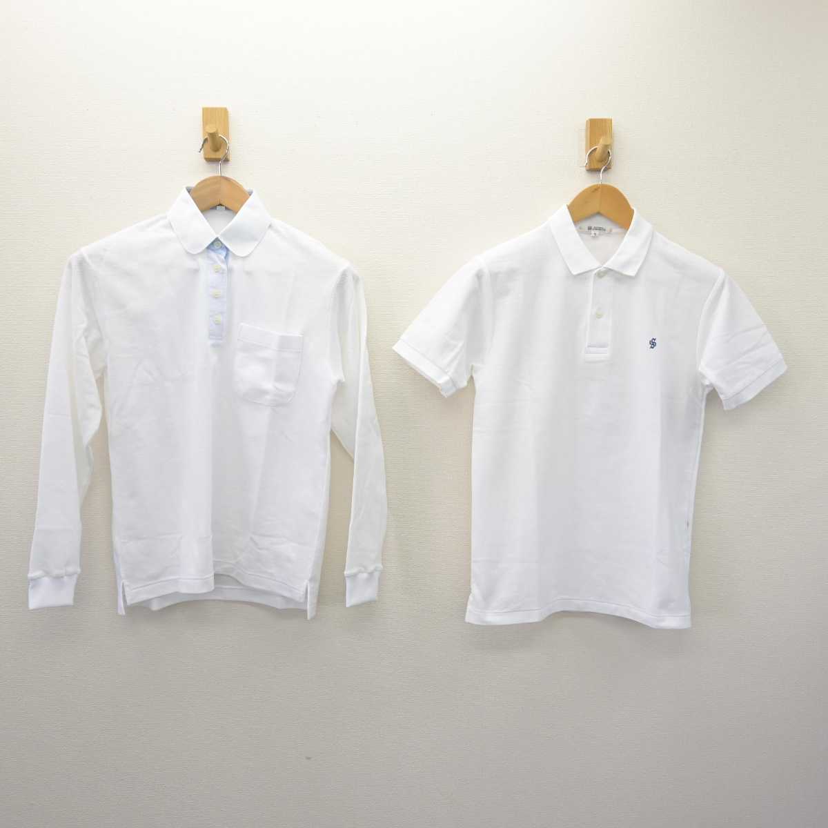 【中古】秋田県 山王中学校 女子制服 2点 (シャツ・シャツ) sf067259 | 中古制服通販パレイド