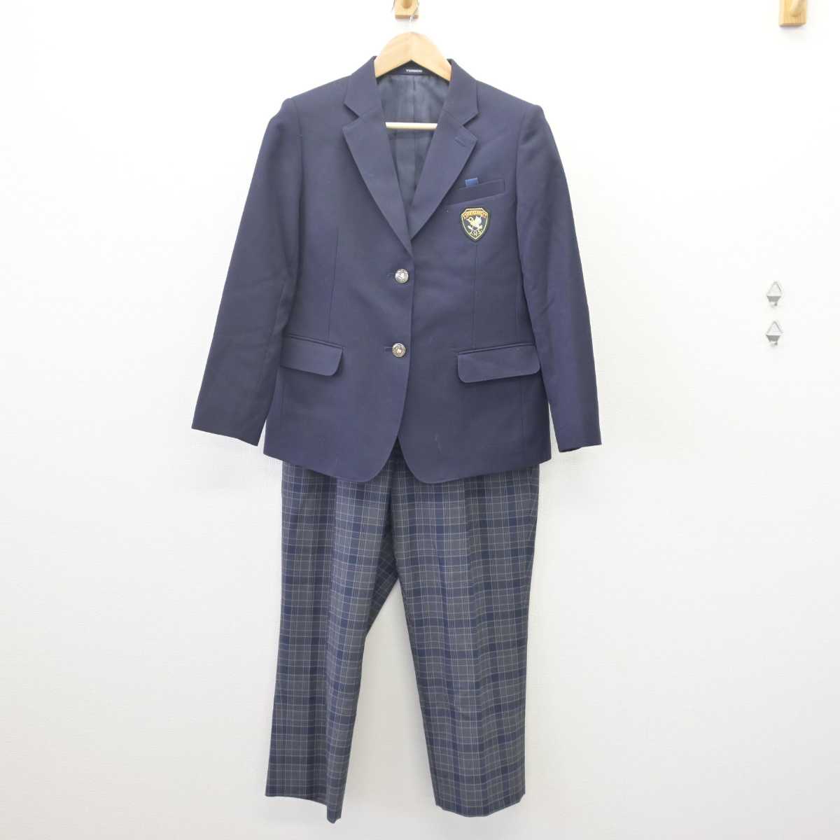 【中古】群馬県 倉賀野中学校 女子制服 2点 (ブレザー・ズボン) sf069539 | 中古制服通販パレイド