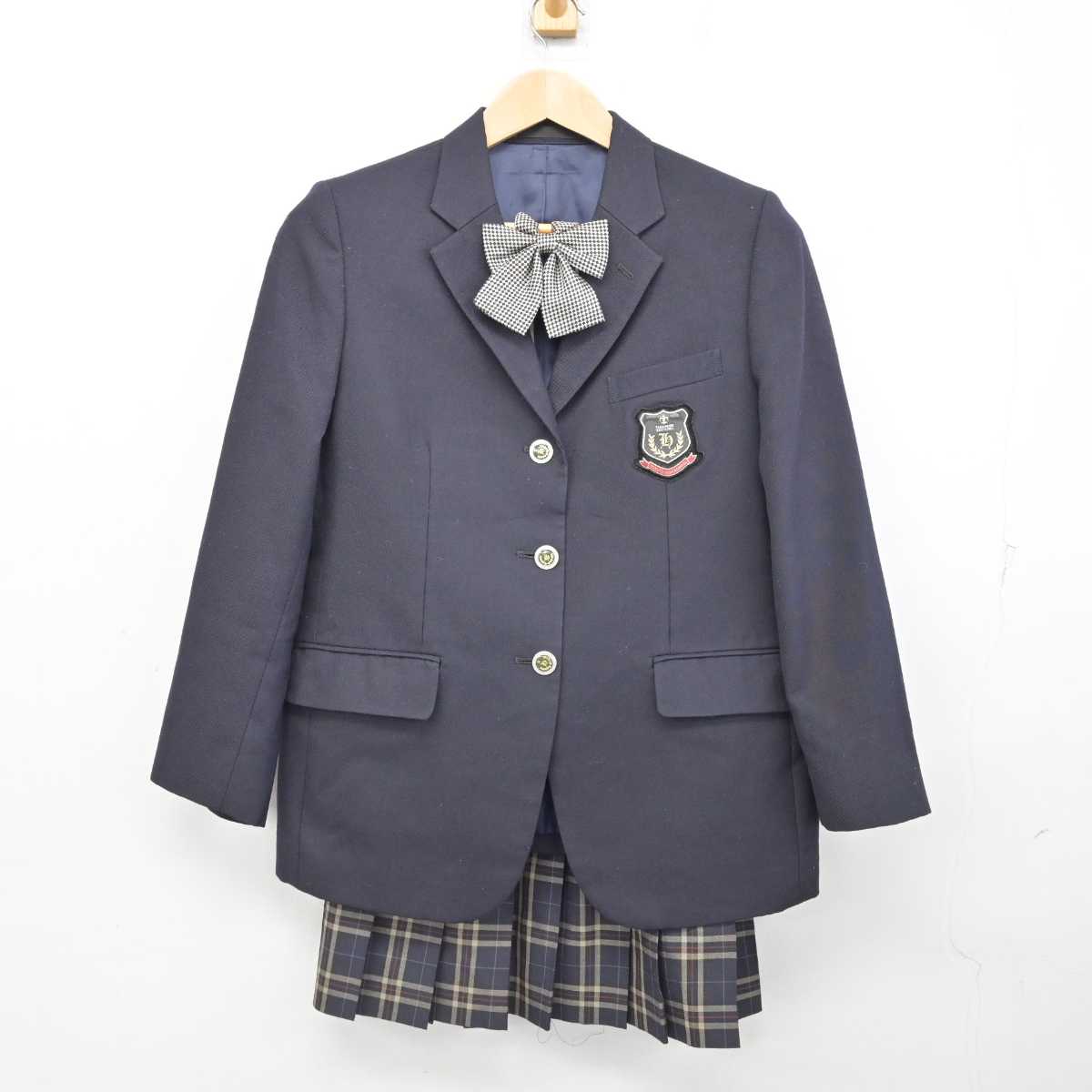 【中古】山梨県 北杜高等学校 女子制服 3点 (ブレザー・スカート) sf086768 | 中古制服通販パレイド