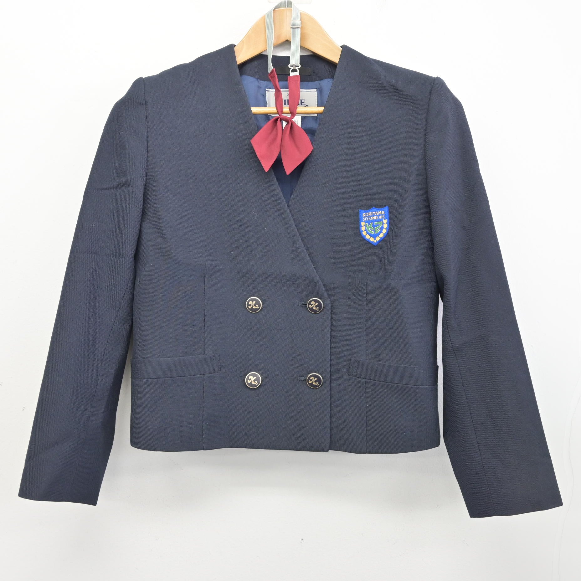 【中古】福島県 郡山第二中学校 女子制服 2点 (ブレザー) sf090272 | 中古制服通販パレイド