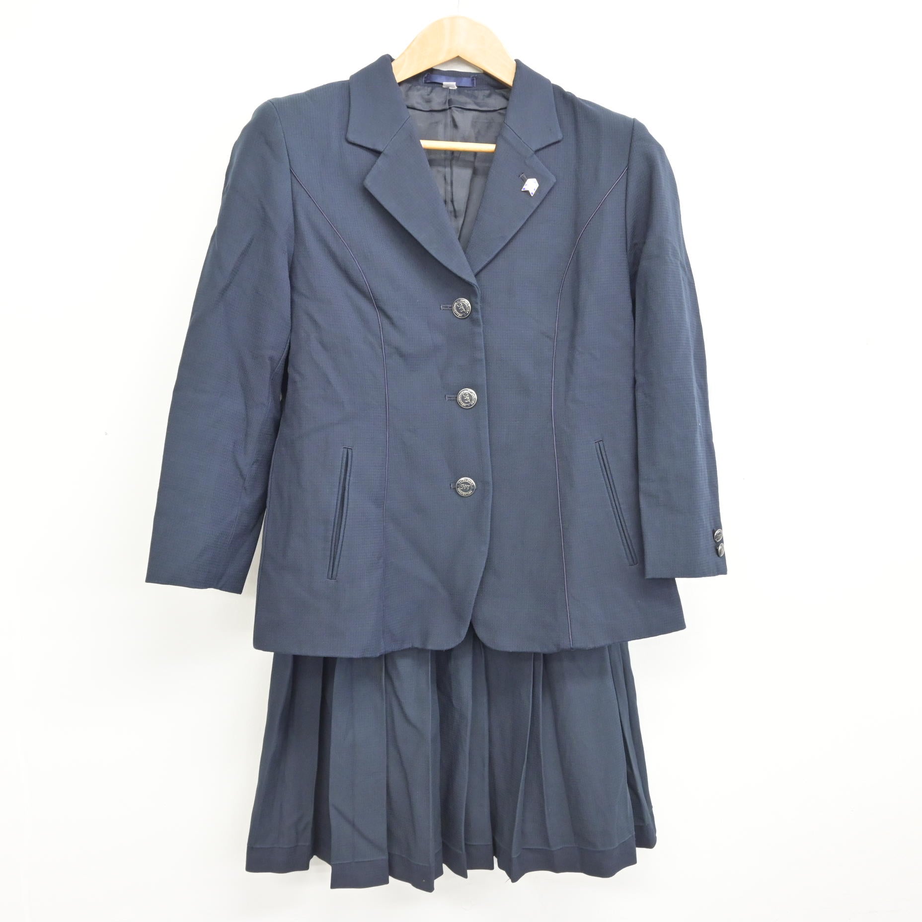 【中古】大阪府 初芝富田林高等学校 女子制服 3点 (ブレザー・スカート) sf090480 | 中古制服通販パレイド