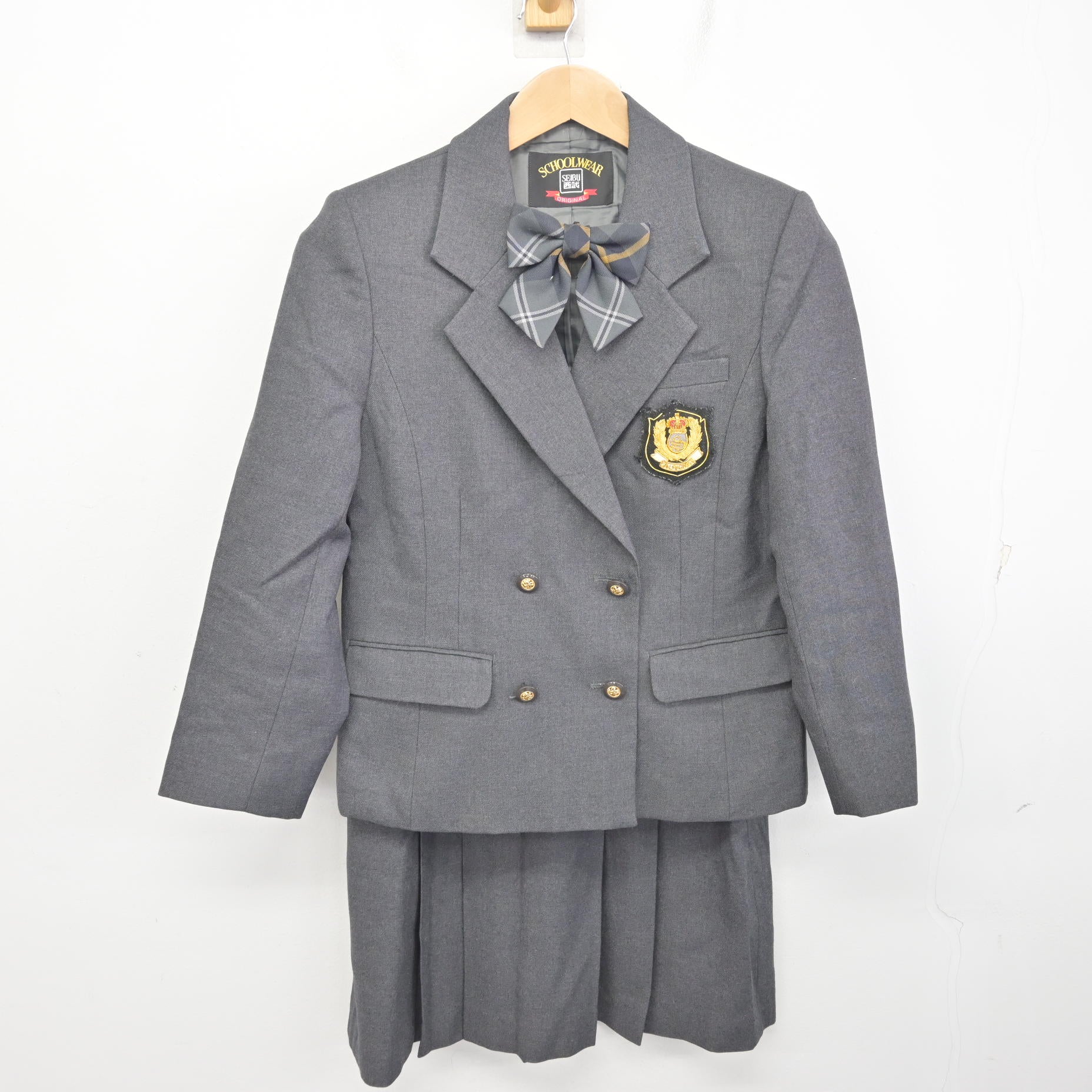 【中古】東京都 桜丘高等学校 女子制服 3点 (ブレザー・スカート) sf092466 | 中古制服通販パレイド