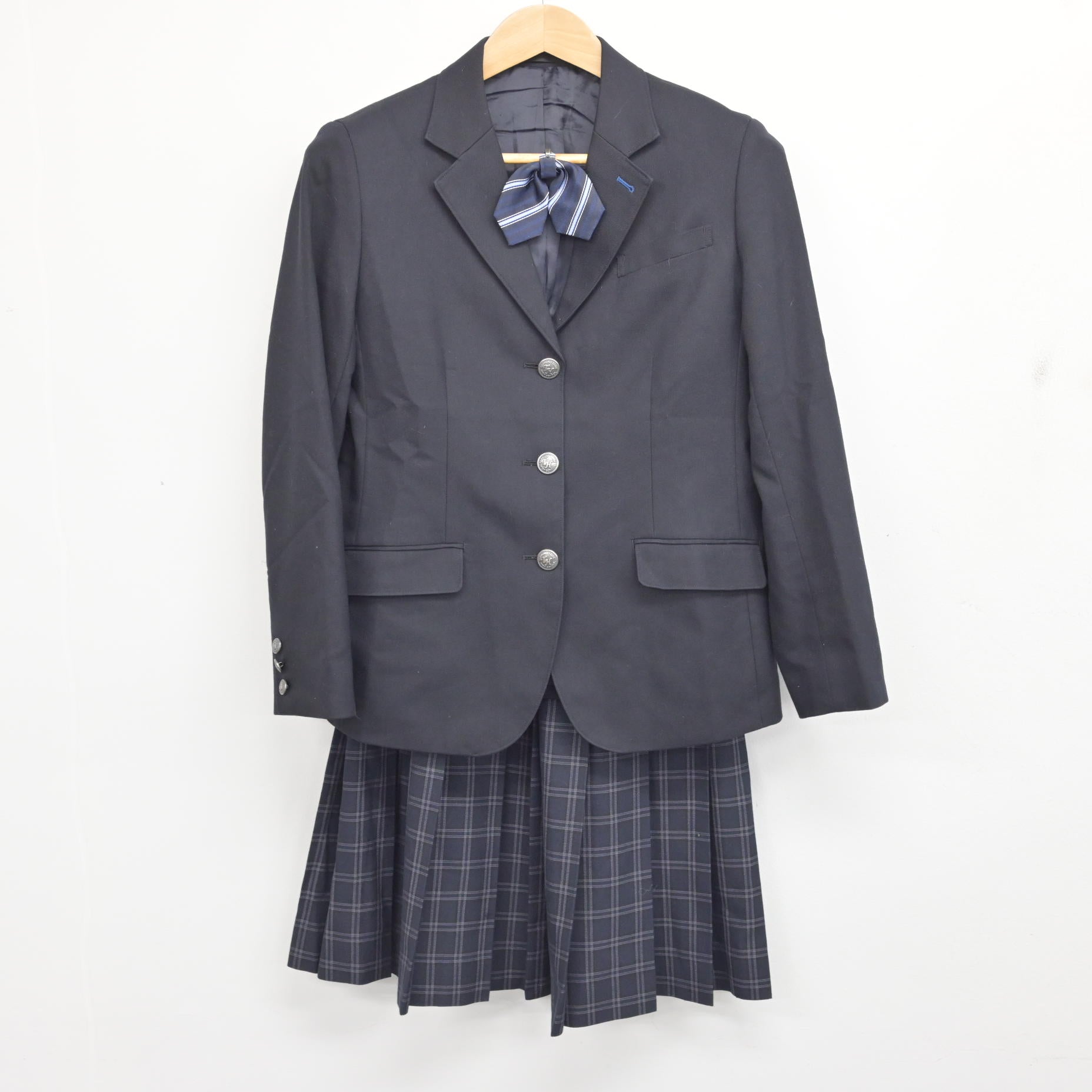 【中古】北海道 北海道札幌手稲高等学校 女子制服 4点 (ブレザー・スカート) sf094250 | 中古制服通販パレイド