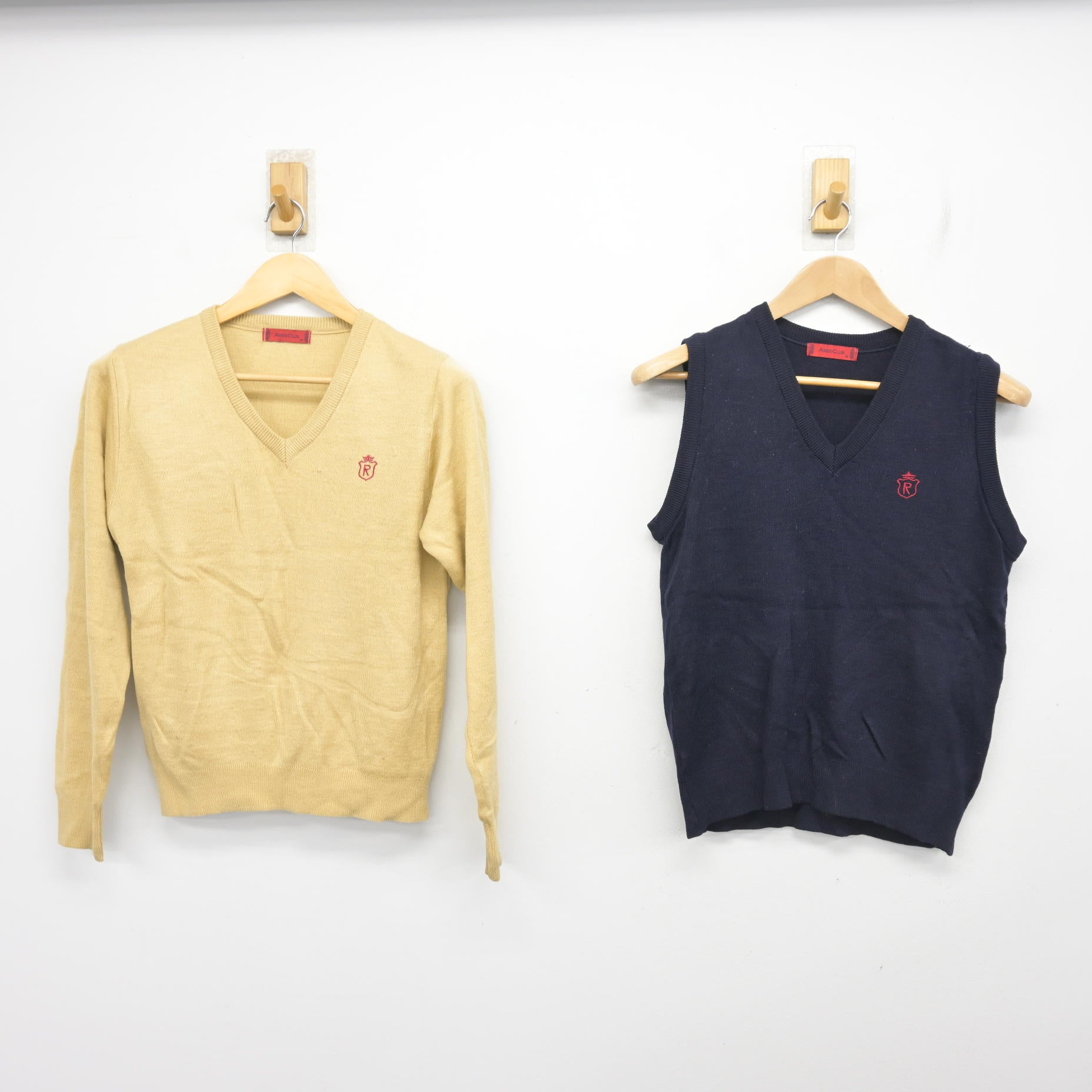 【中古】滋賀県 立命館守山高等学校 女子制服 2点 (ニット・ニットベスト) sf107232 | 中古制服通販パレイド
