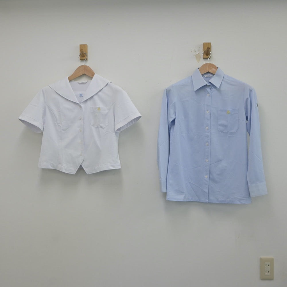 【中古制服】鹿児島県 津曲学園鹿児島高等学校 女子制服 2点（セーラー服・シャツ）sf018647【リサイクル学生服】 | 中古制服通販パレイド
